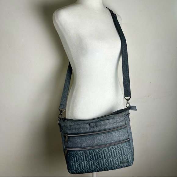 lug | Bags | Lug Slider Gray Crossbody Bag | Poshmark